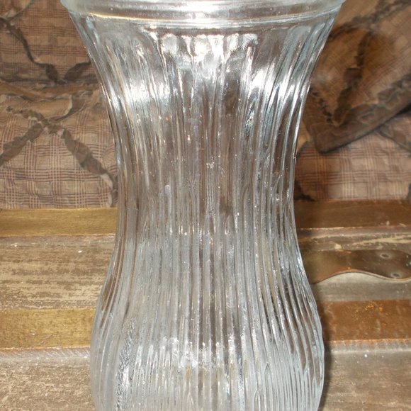 Hoosier | Accents | Vintage Clear Glass Hoosier 486a Flower Bouquet ...